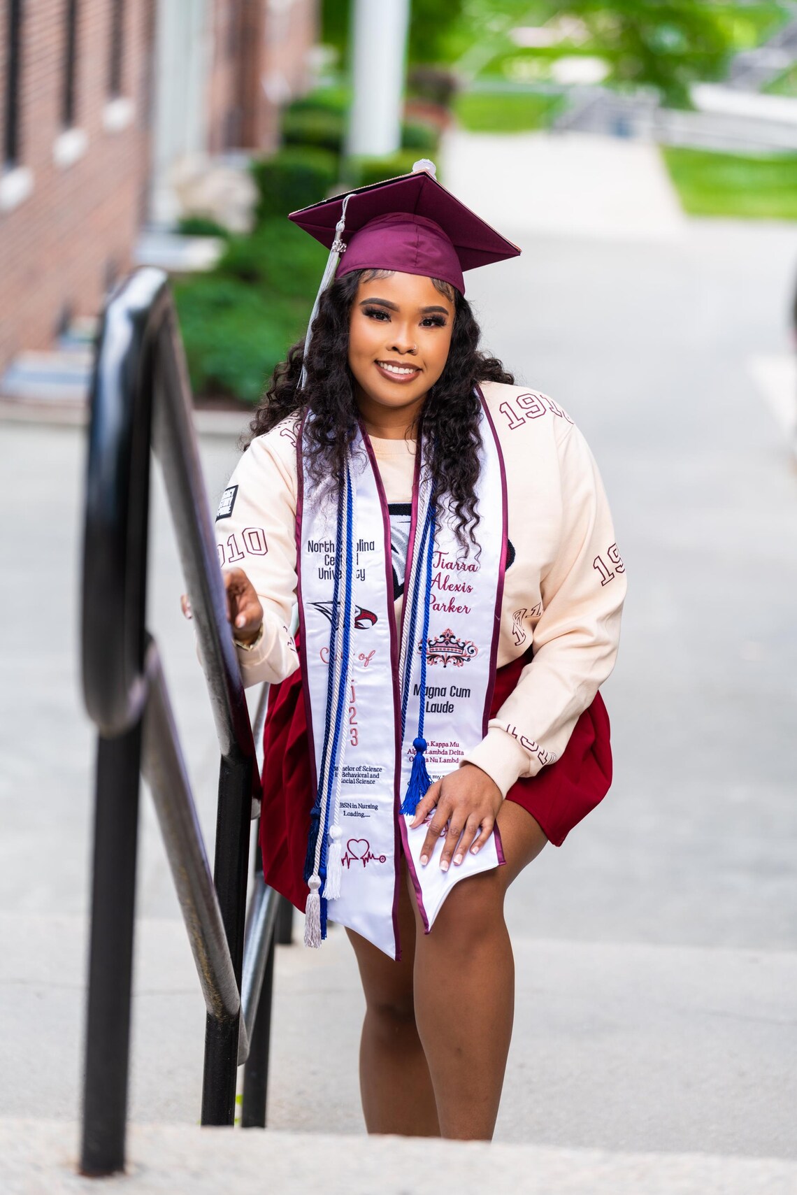 Deluxe Embroidered Graduation Stole | Create Your Custom Sash ...