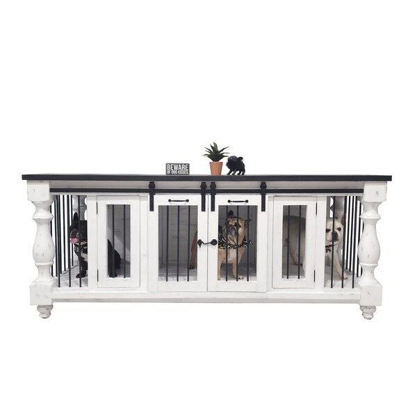 Triple Dog Crate - Etsy