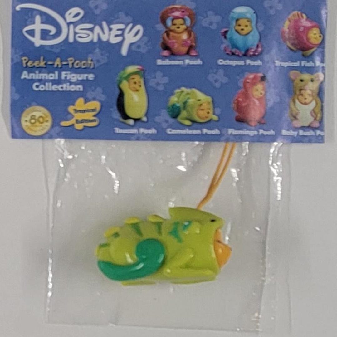 Winnie the Pooh Peek A Pooh Animal Figure Collection Series 8 Cameleon ...