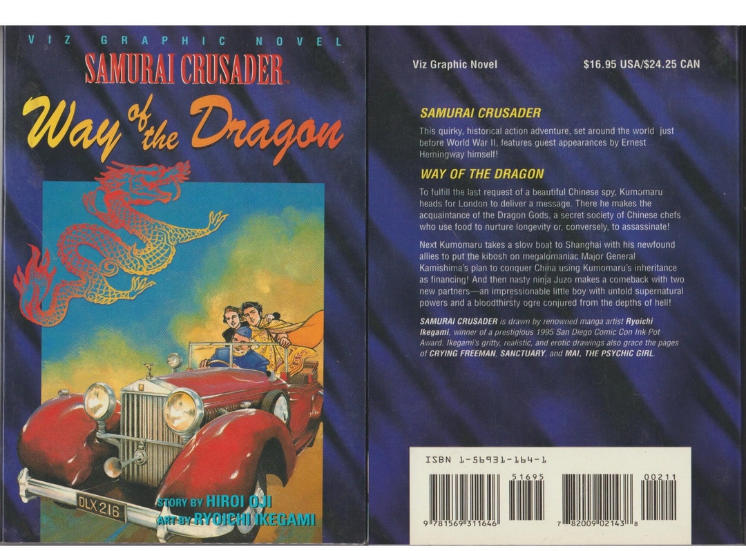 Samurai Crusader Way of the Dragon Viz Graphic Novel Trade Paperback ...