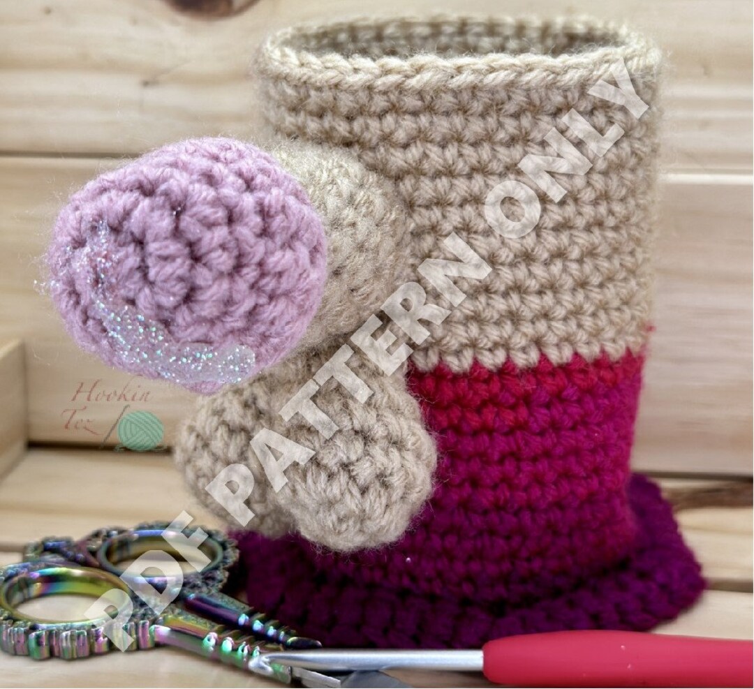 PATTERN ONLY Crochet Willy Dick Pewny Peter Penis Can - Etsy