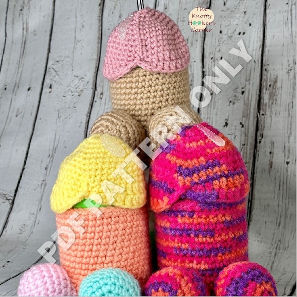 Crochet Penis Pattern - Etsy