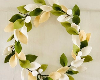 Modern Spring Wreath | Etsy