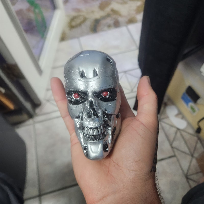 Terminator Skull - Etsy