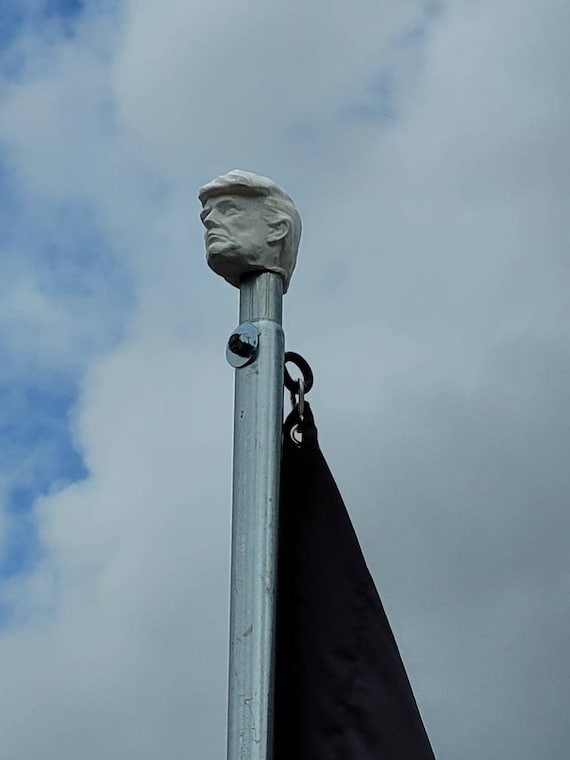 Trump Flag Pole Topper... - Etsy
