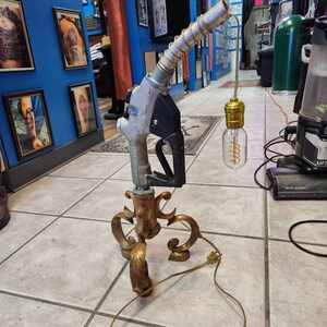 Diesel Pump Desk Lamp Hand Made by Me. - Etsy