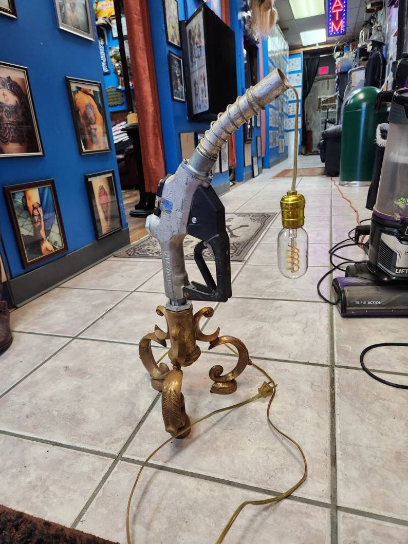 Diesel Pump Desk Lamp Hand Made by Me. - Etsy