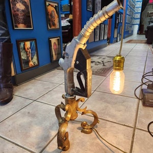 Diesel Pump Desk Lamp Hand Made by Me. - Etsy