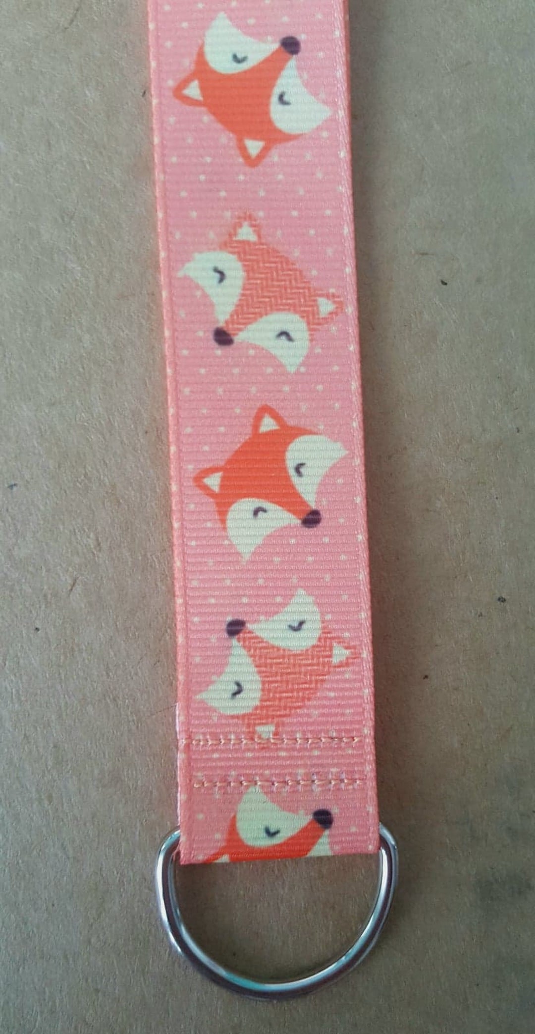 Fox Lanyard ID Card Holder Work School Gift - Etsy
