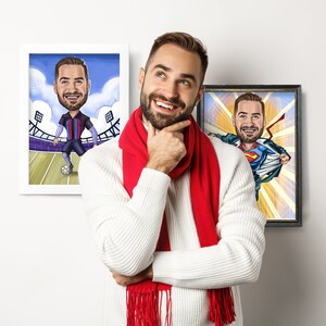 Groomsmen Caricature Drawing - A Keepsake to Celebrate Friendship - Etsy
