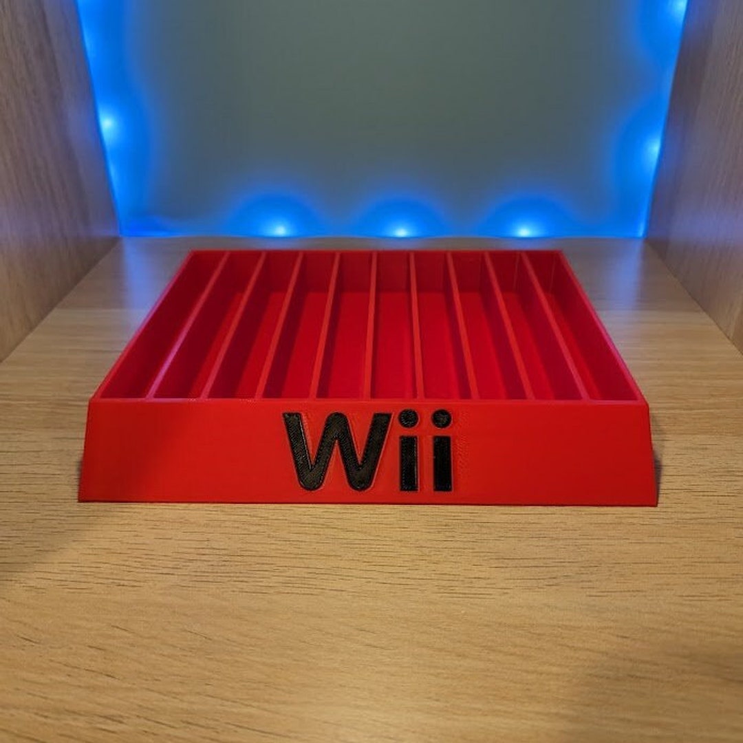 Wii Game Case Holder (10 Slots) - Etsy