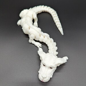 Falkor the Luck Dragon 3D Printed Articulated Figure - Etsy