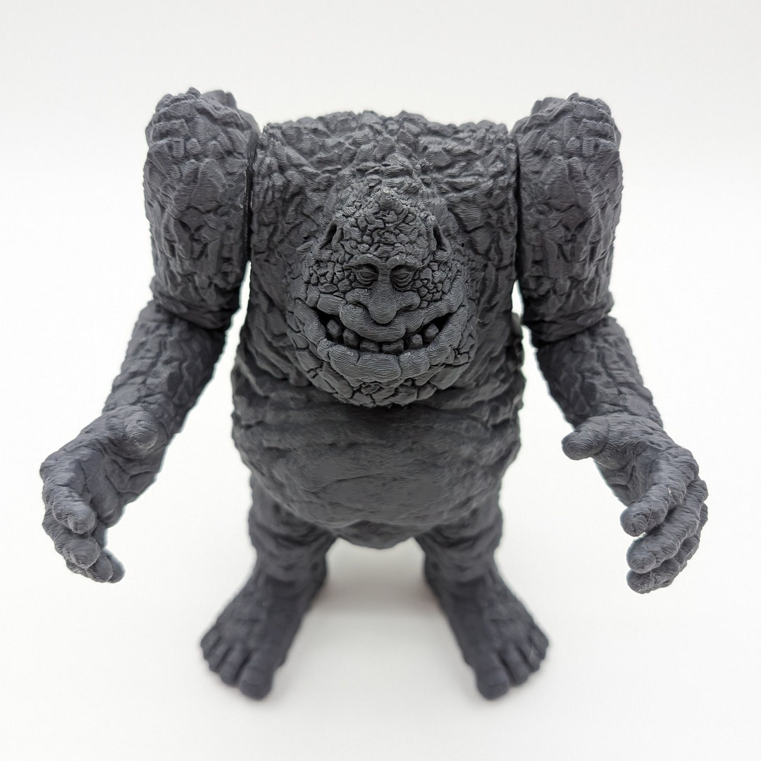 3D Printed Rockbiter Articulating Flexible Figure - Etsy