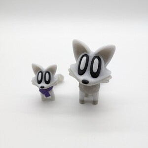 3D Printed Blob Fox Articulated Flexible Figure - Etsy