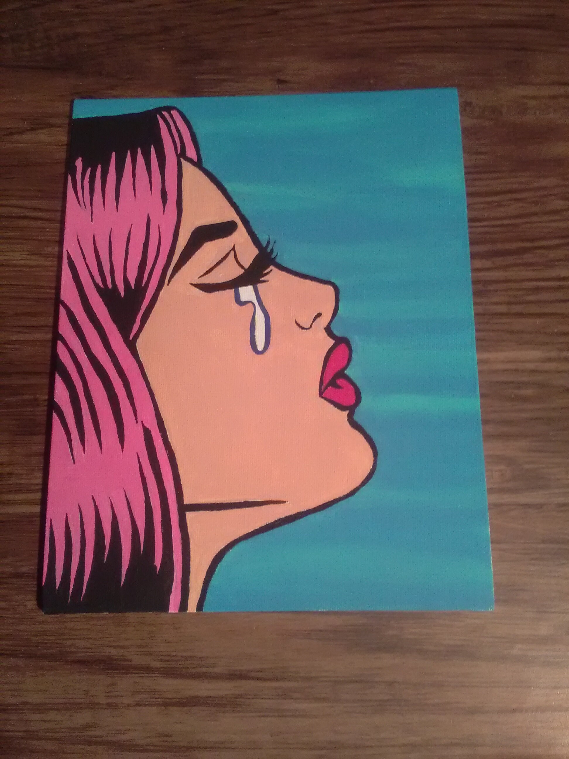 Crying People Drawings