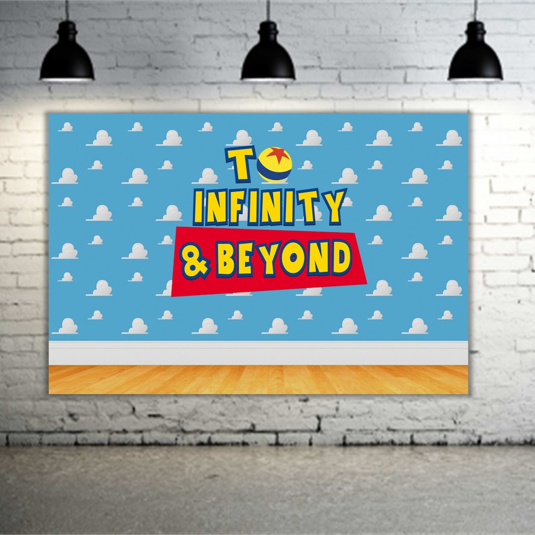 To Infinity and Beyond Toy Story Party Banner - Etsy