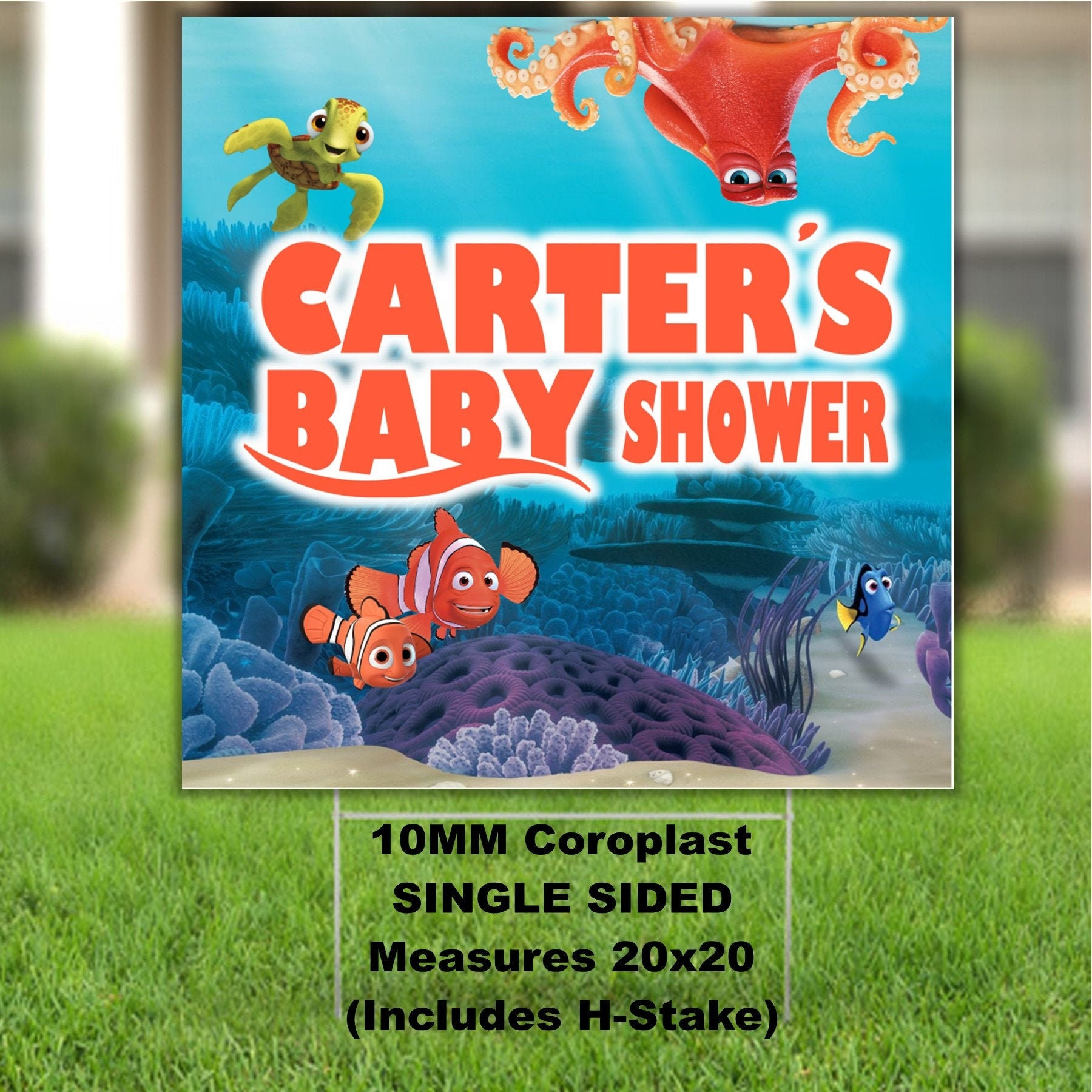 Finding Nemo Baby Shower Invitations