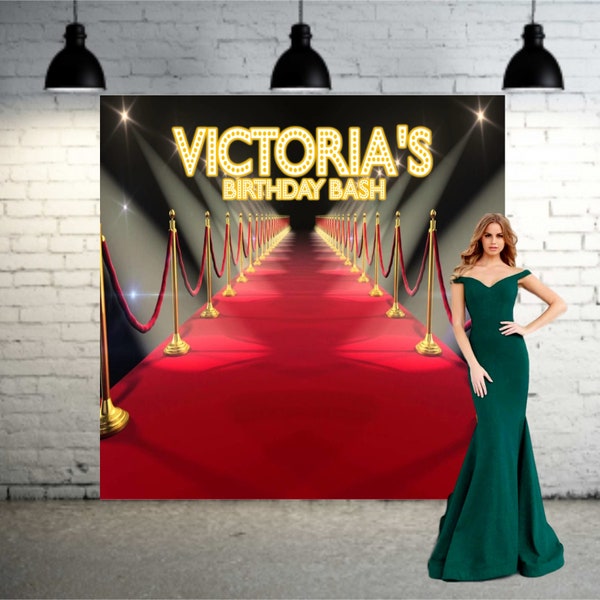 Red Carpet Banner - Etsy