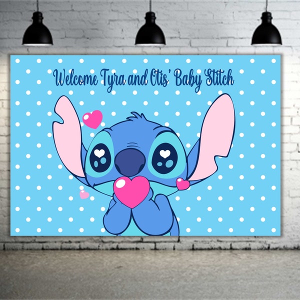 Lilo and Stitch Welcome Baby - Etsy