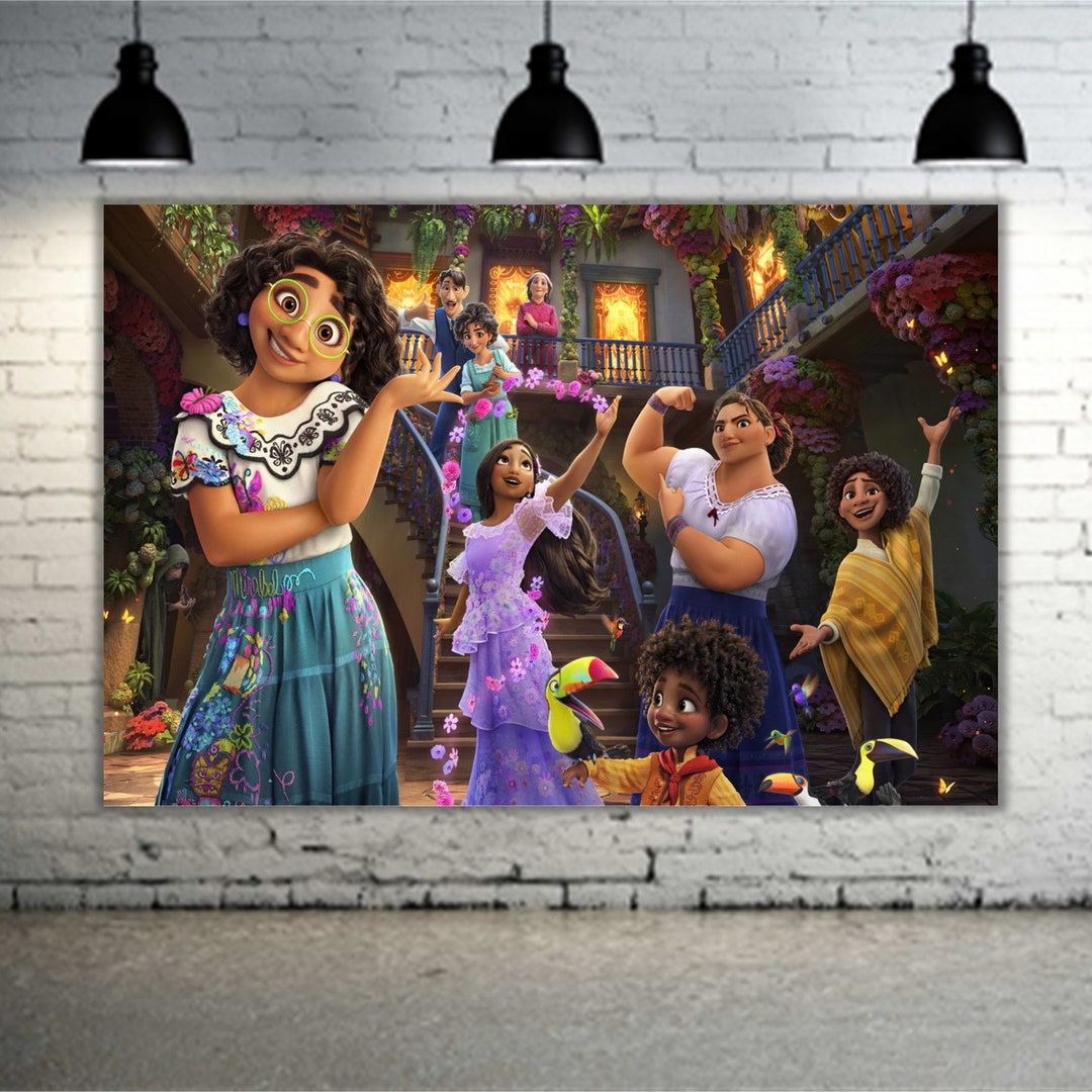 Encanto Party Banner Backdrop - Etsy