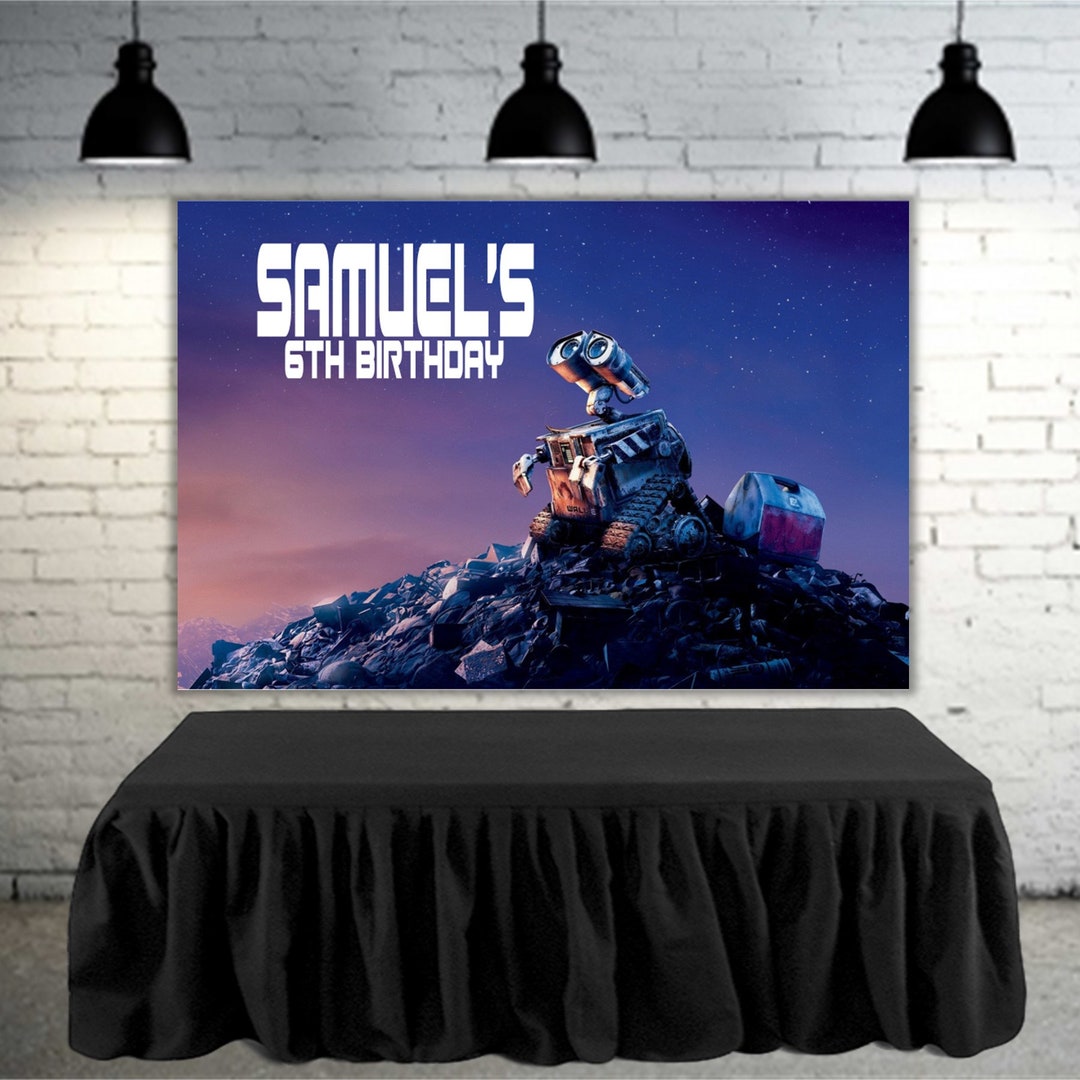 Wall-e Party Banner - Etsy