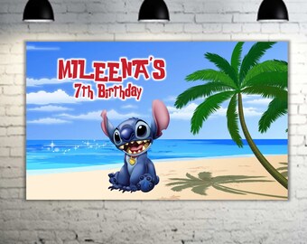 Lilo and Stitch Party Banner | Etsy