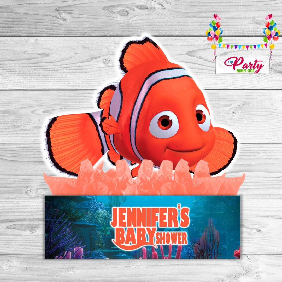 Finding Nemo Centerpiece click for Character Choices - Etsy