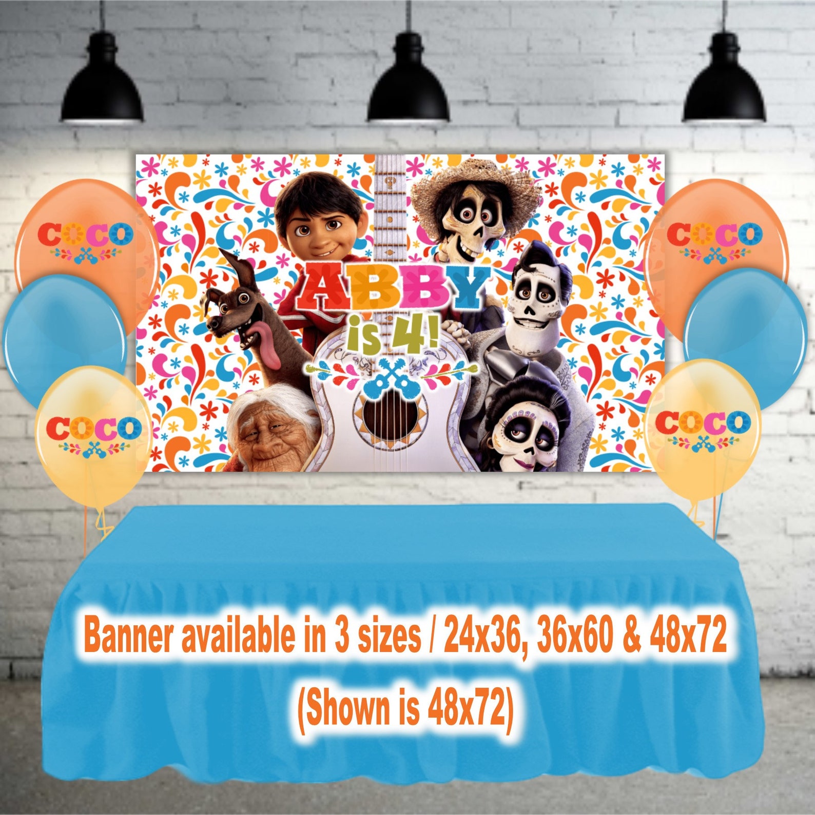 Coco Party Banner - Etsy