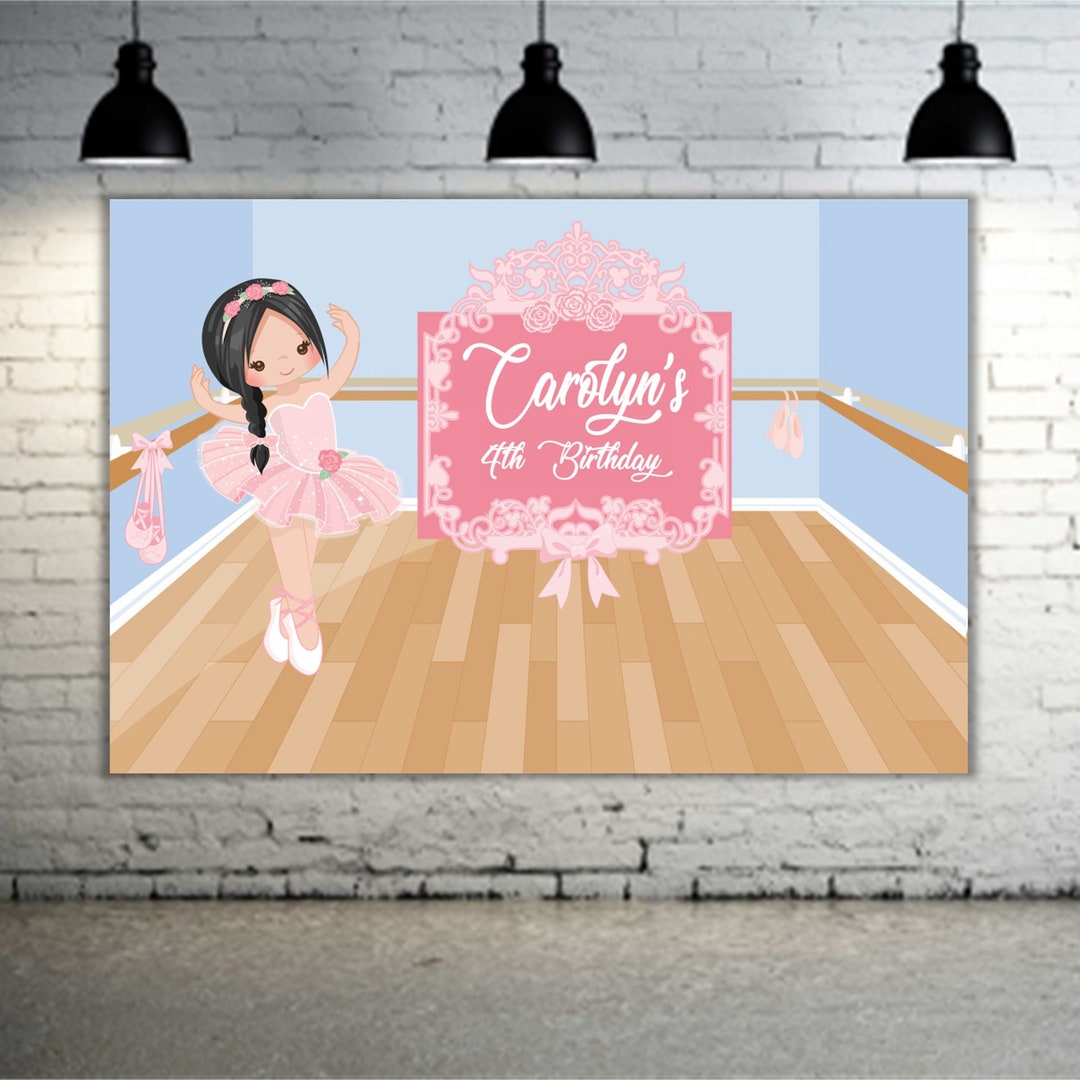 Ballet Ballerina Party Banner - Etsy