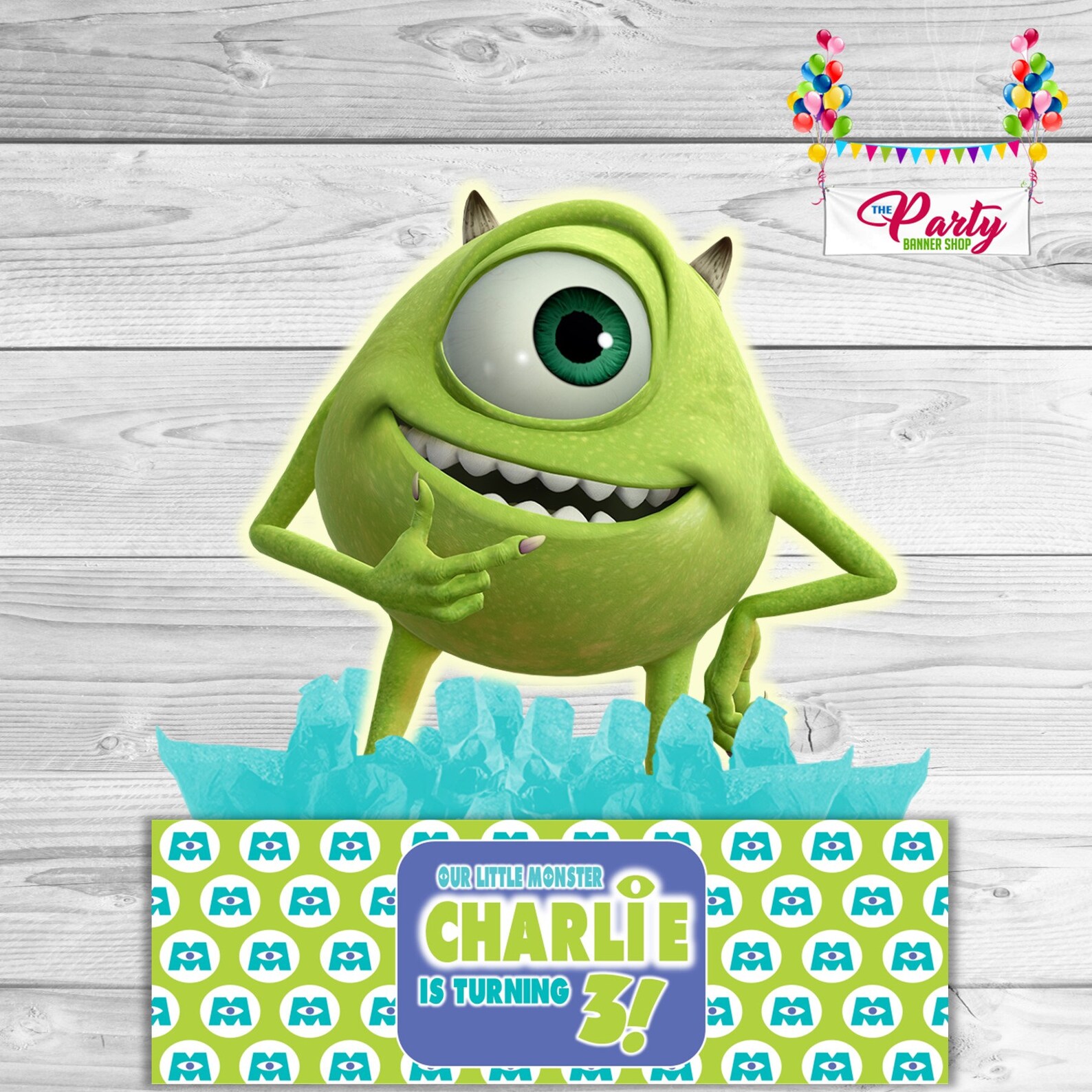 Monsters Inc Centerpiece choice of Characters | Etsy