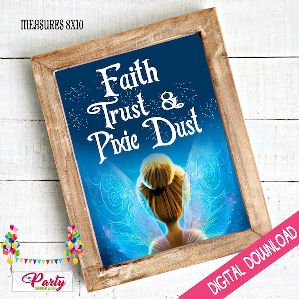 Faith Trust and Pixie Dust - Etsy