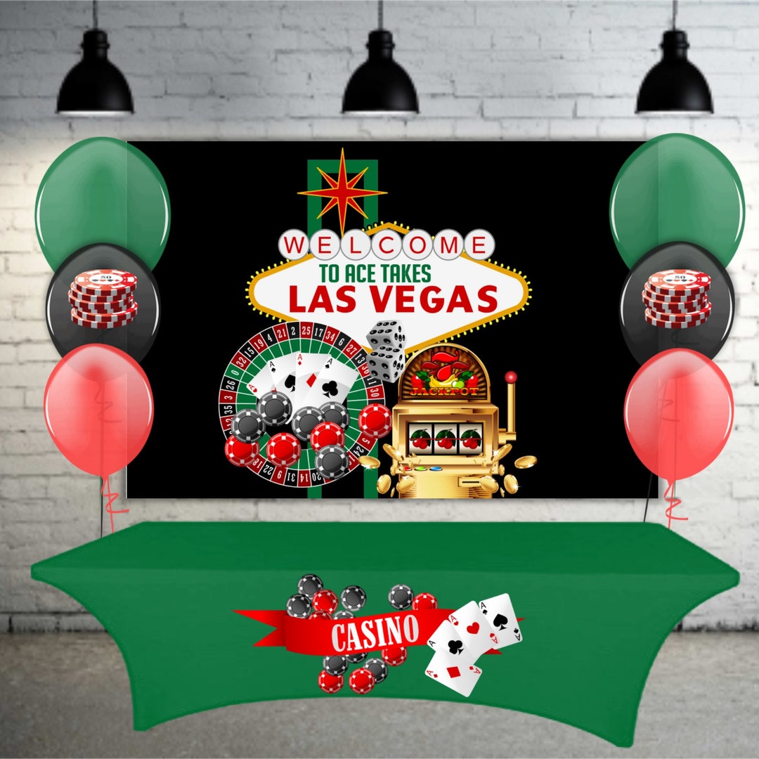 Las Vegas Party Banner - Etsy