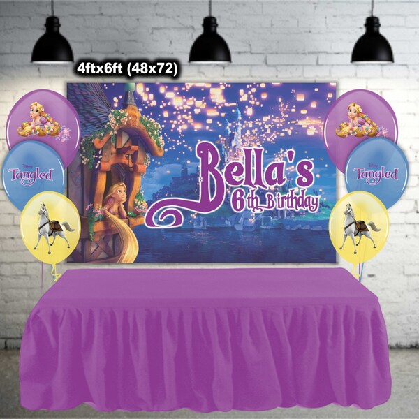 Tangled Party Decorations - Etsy
