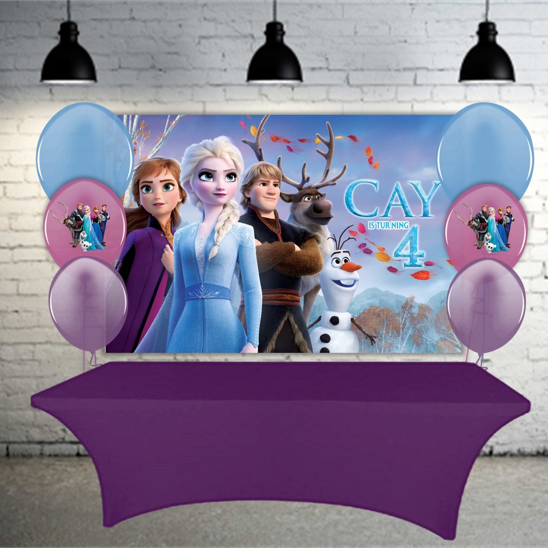 Frozen 2 Party Banner - Etsy
