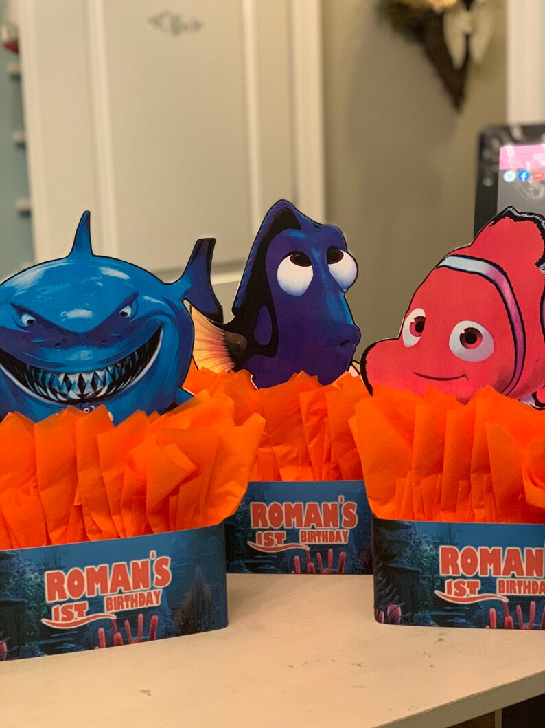 Finding Nemo Centerpiece click for Character Choices | Etsy