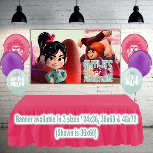 Disney Wreck-it Ralph Breaks the Internet Movie Deluxe Party | Etsy