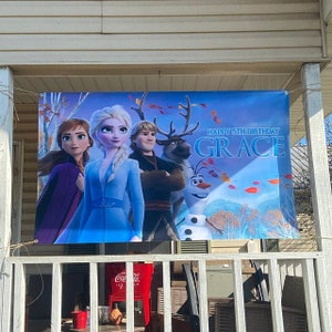 Frozen 2 Party Banner - Etsy