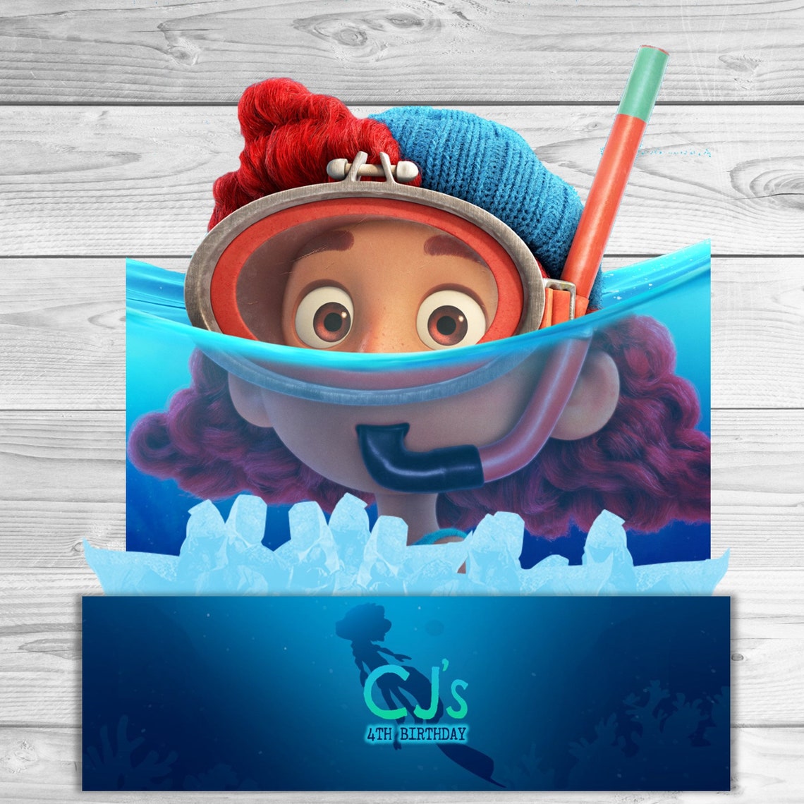 Luca Centerpiece choice of Character | Etsy