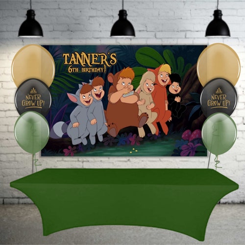 Peter Pan Flight Party Banner - Etsy