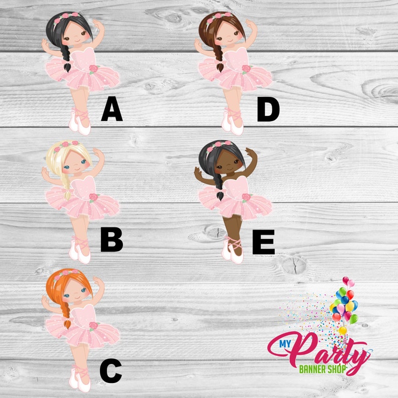 Ballet Ballerina Party Banner - Etsy