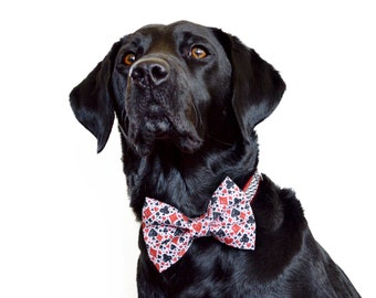 Small Dog Bow Tie Playing Card Pips Pet Collar Accessory | Etsy