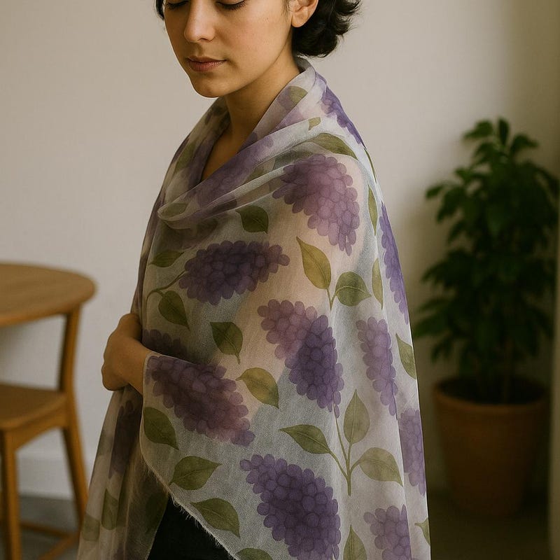 Lilac Shawl - Etsy