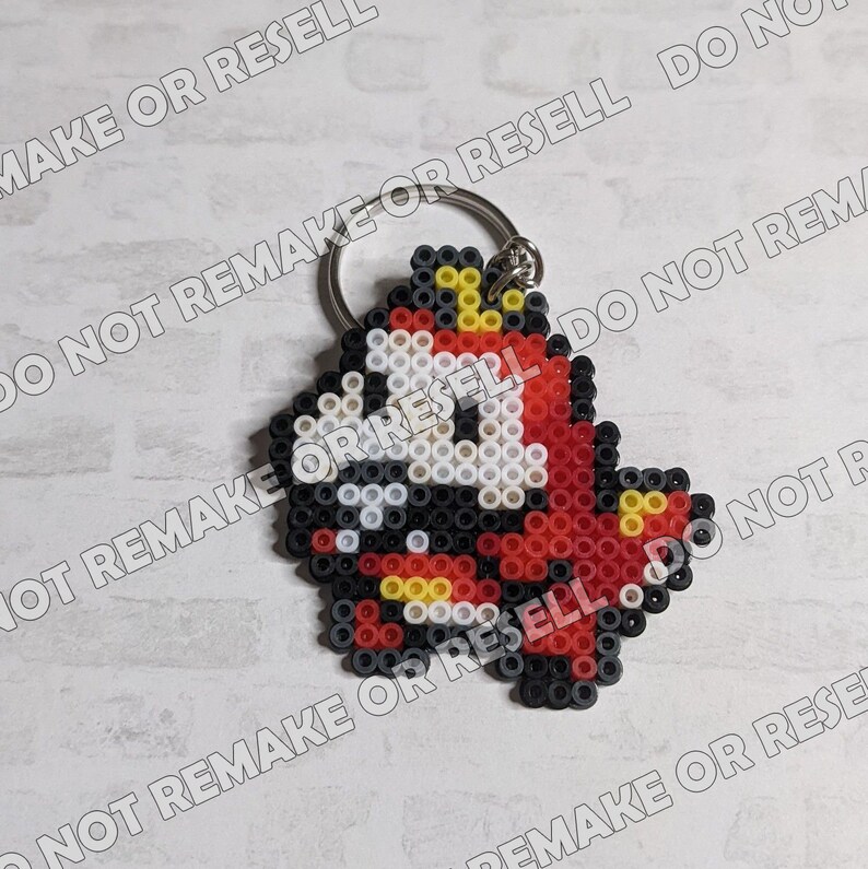 Pokemon Gen 9 Starter Perler Keychain - Etsy