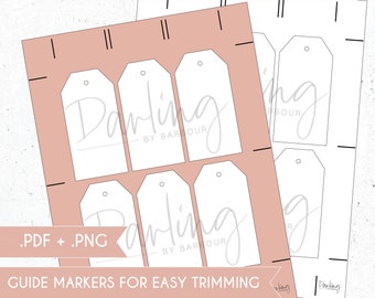 Gift tag template | Etsy