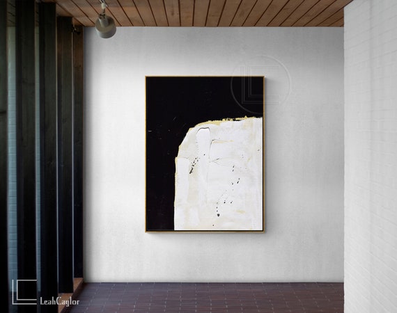 Oversized Vertical Abstract Painting on Canvas Art Rich | Etsy