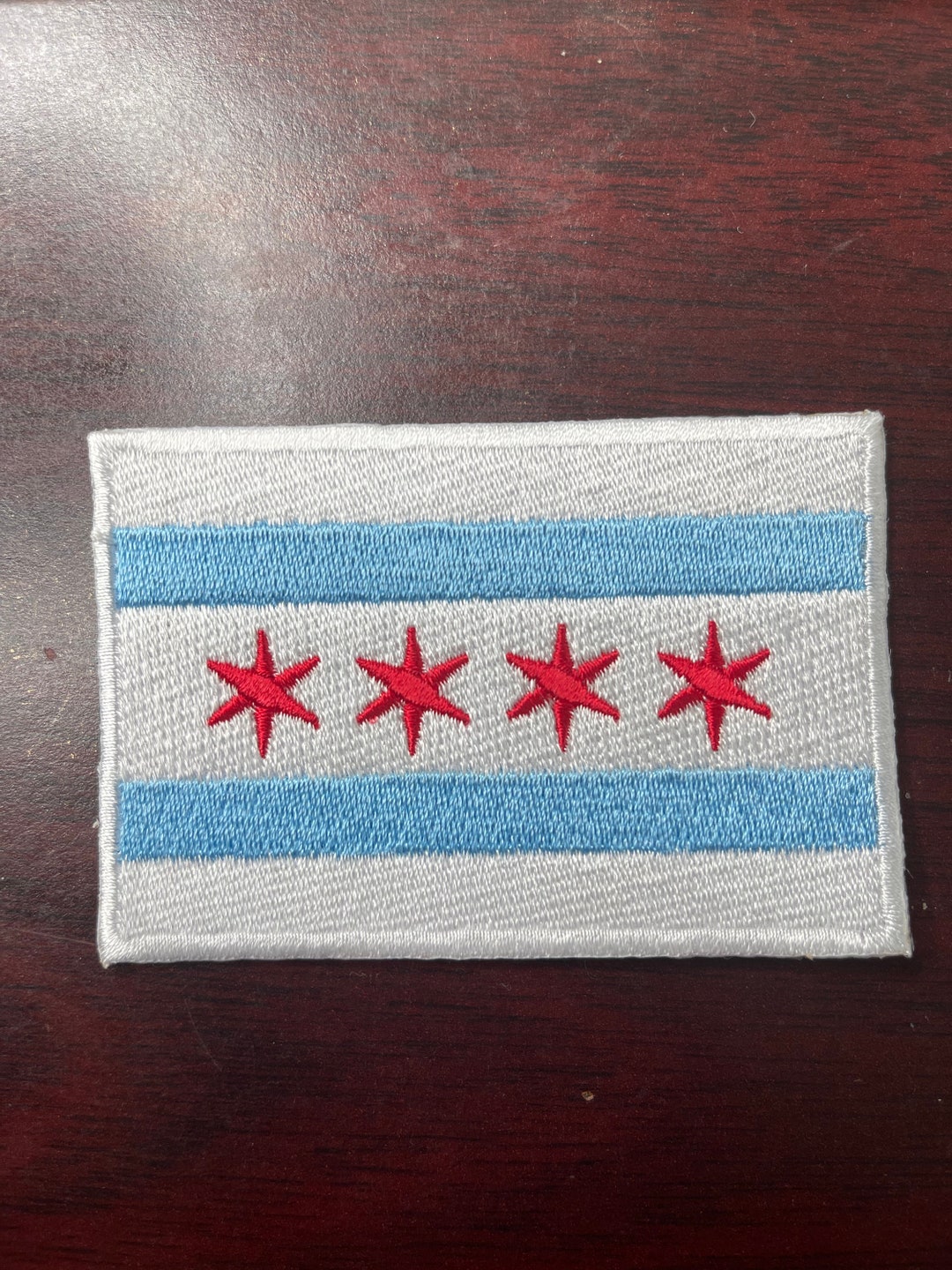 Chicago Iron on Flag Patch - Etsy