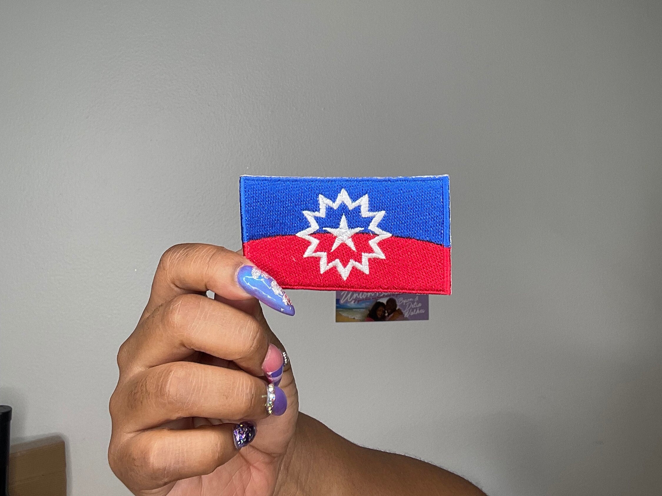 Juneteenth Iron on Flag Patch - Etsy