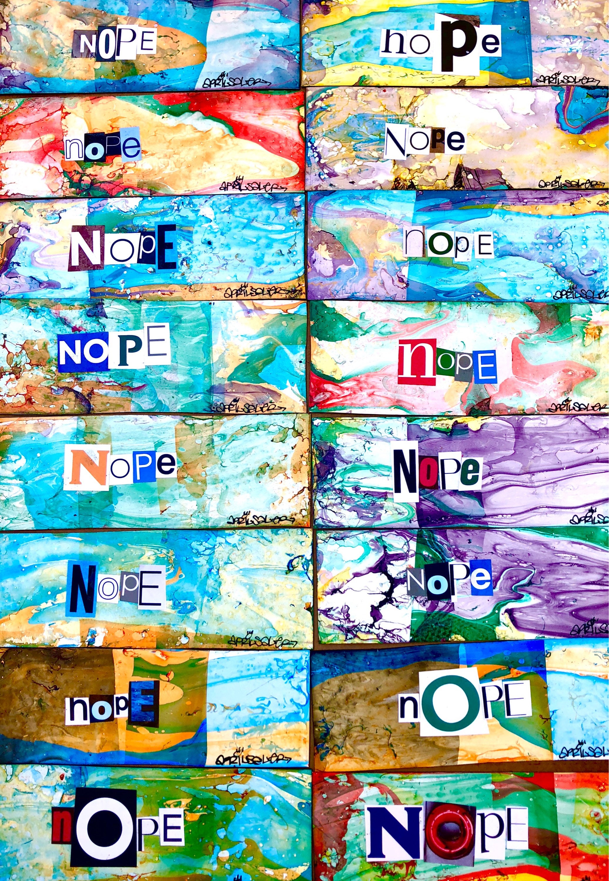 Original Nope Magnet Bookmark | Etsy