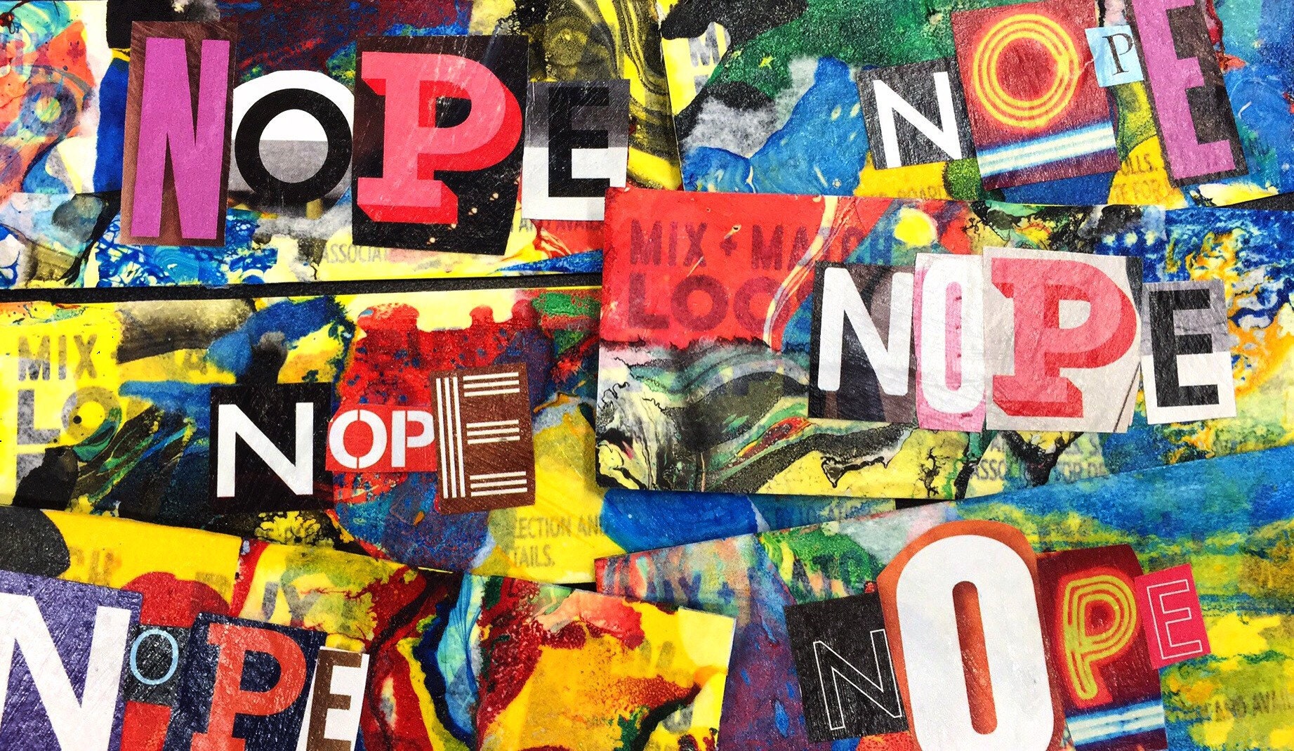 Original Nope Magnet Bookmark | Etsy