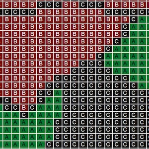 Rose Crochet Pattern, Row by Row, Grid, Blanket, Single Crochet, Flower ...